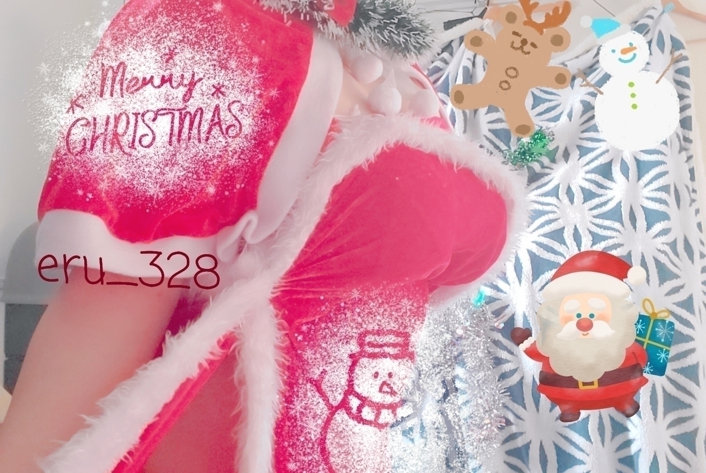 【裏垢女子】 欲求不満のえるぱいサンタ後編 おまけ付き - えるっぱいファンクラブ (eru_328)の商品｜ファンティア[Fantia]