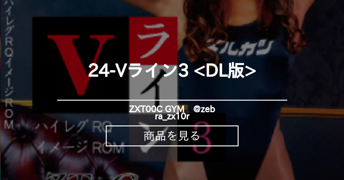 【パンスト】 24-Vライン3 ZXT00C GYM @zebra_zx10r (川崎 優)の商品｜ファンティア[Fantia]