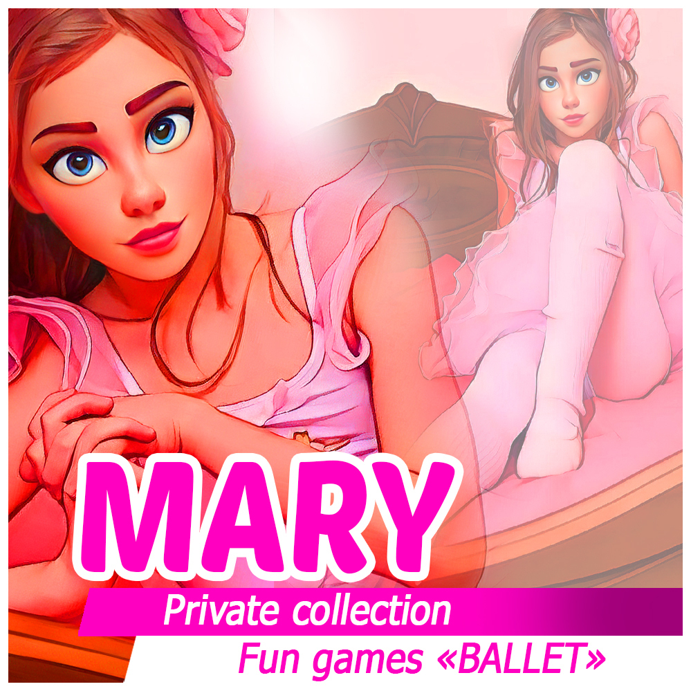 【girl】 Digital graphics. Collection "MARY Ballet" Art kawaii (Arty)の商品｜ファンティア[Fantia]