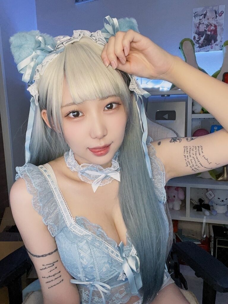 水色くまさん - はつめん！ (はつめ)の商品｜ファンティア[Fantia]