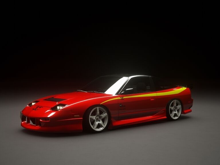 【アセットコルサ】 Nissan 180sx URAS Type-1 アセットコルサ用の車MOD (ryo527)の商品｜ファンティア[Fantia]