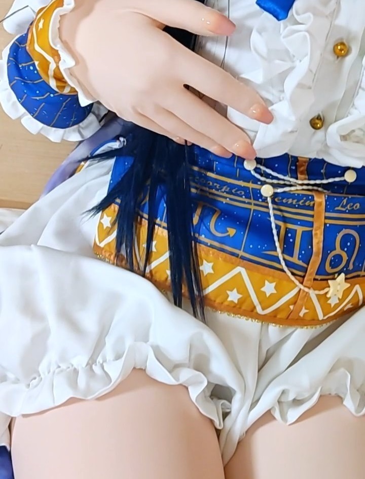 【着ぐるみ】 ちょっとエッチなビデオ、青髪の子2 みお🌺Fantia side (みお)の商品｜ファンティア[Fantia]