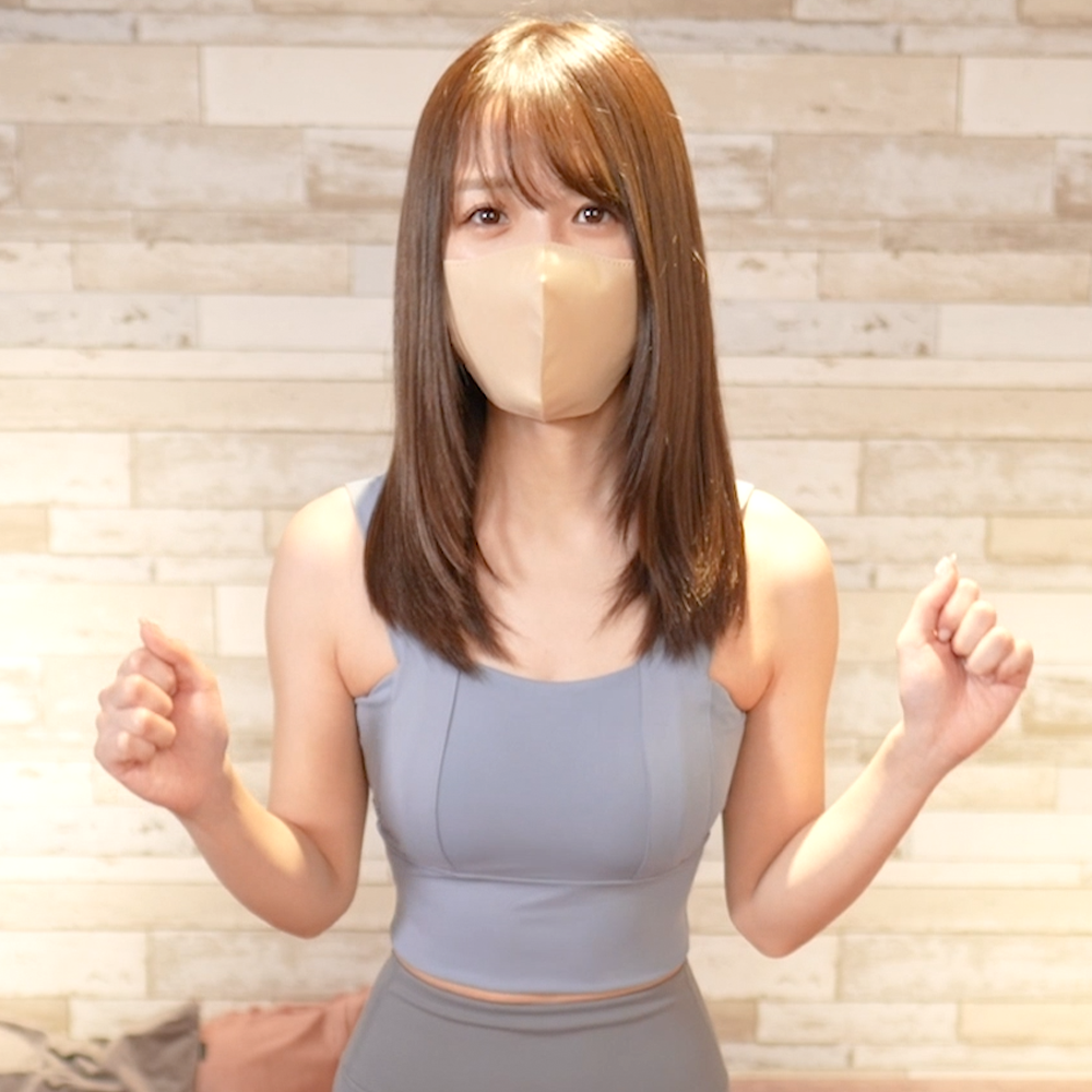 【南真依】 【無料動画】全裸だと恥ずかしすぎて...ヨガに集中できないかも...💗【TAKE126】 南 真依 (南アナの本番3秒前)の商品｜ファンティア[Fantia]