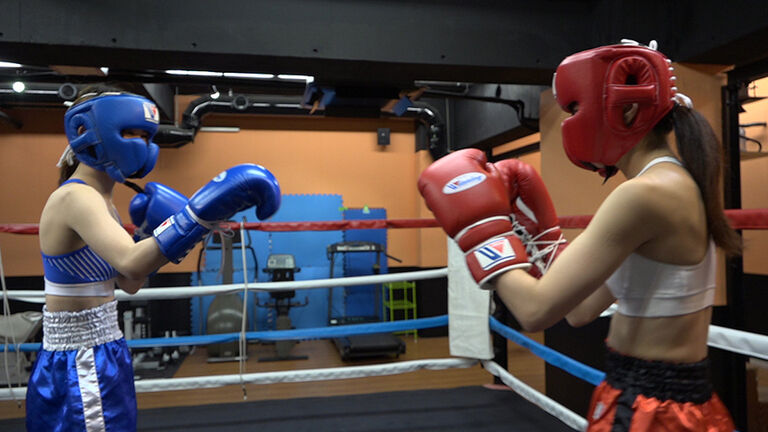 【ボクシング】 KO Angels 彩良VS茜里VS優 Infinity X 美女格闘倶楽部 (Infinity X)の商品｜ファンティア ...