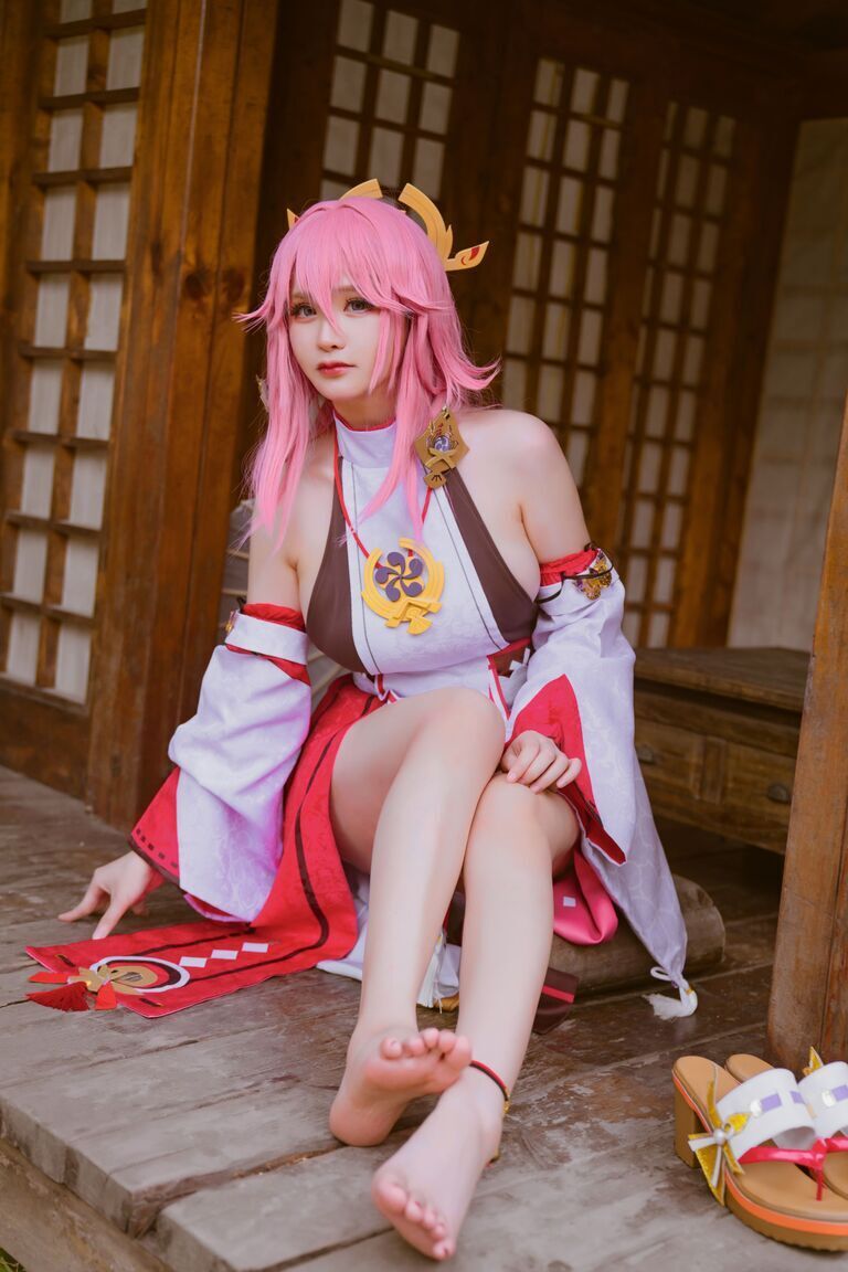 『八重神子』 - 原神コスプレ写真集 前羽しファンクラブ (Rissoftし)の商品｜ファンティア[Fantia]