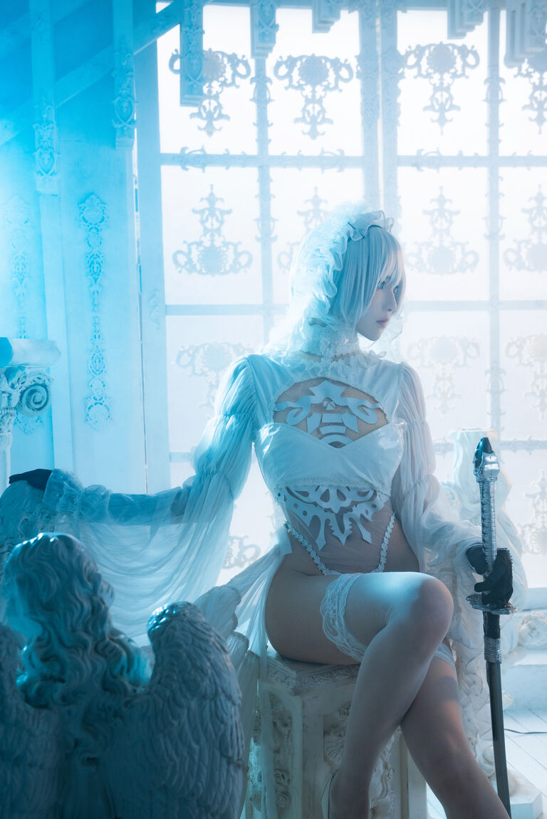 【cherryneko】 ニーア オートマタ 2B 花嫁 桜桃喵のファン (桜桃喵)の商品｜ファンティア[Fantia]