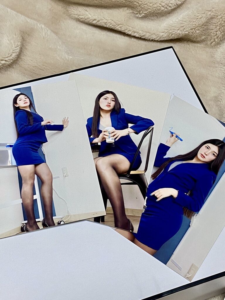 那波青生誕ブロマイドセット Ao's Pantyhose World (773ao) 상품｜판티아 [Fantia]