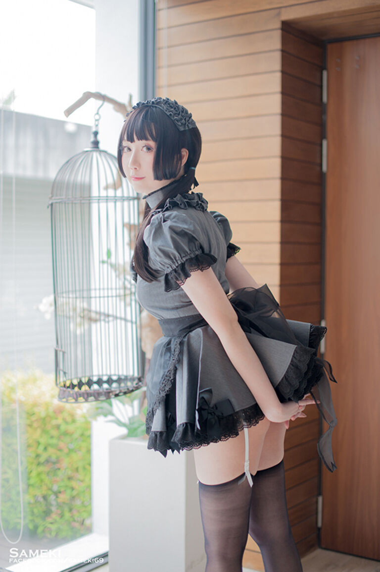 【メイド】 DL版💙Sameki Original Maid Photobook💙 - サメキイズム (Sameki（サメキ）)の商品｜ファンティア[Fantia]